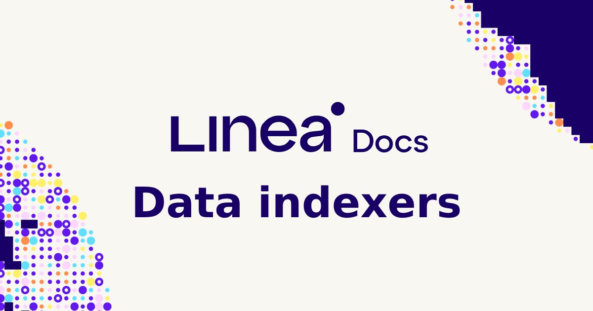 Data indexers | Linea