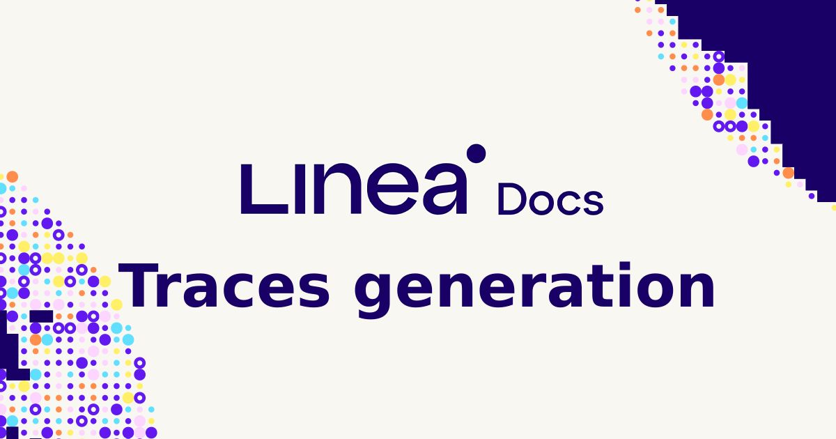 Traces generation | Linea